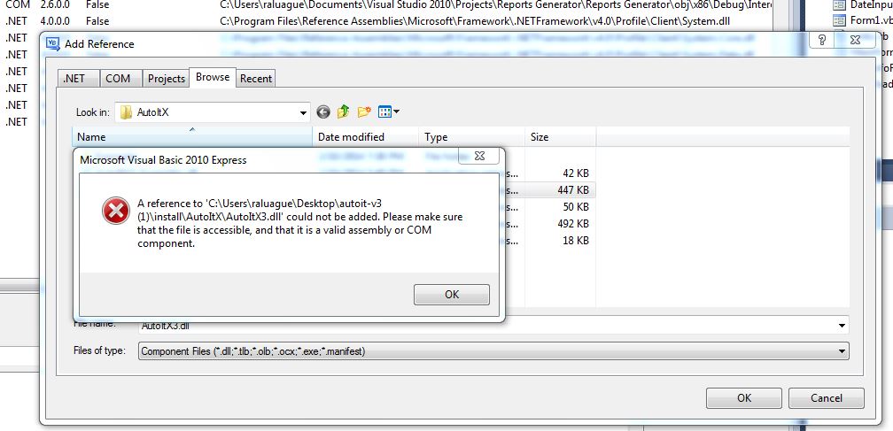 Need Help Importing Autoitx3dll Into Project Autoitx Help And Support Autoit Forums