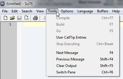 Windows 7 x64 sciTE Tools menu - AutoIt General Help and Support - AutoIt Forums