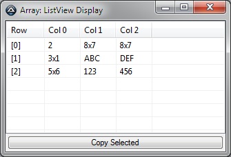 2D arrays compare with details - yet another solution - AutoIt Example Scripts - AutoIt Forums