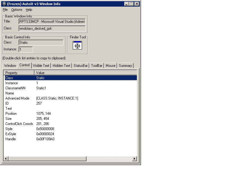 How To Select Text In Class View Autoit Gui Help And Support Autoit 9564
