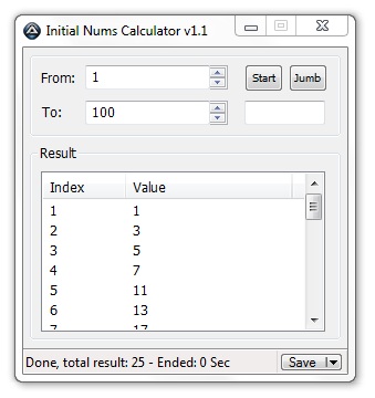 Initial Nums Calculator - AutoIt Example Scripts - AutoIt Forums