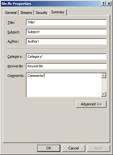 Read Extended File Properties Via Binary Ads Read Autoit Example Scripts Autoit Forums