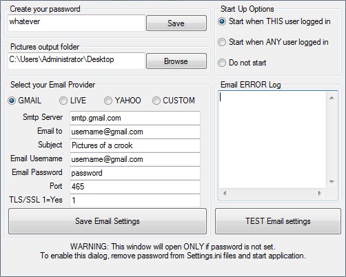 Laptop security - AutoIt Example Scripts - AutoIt Forums