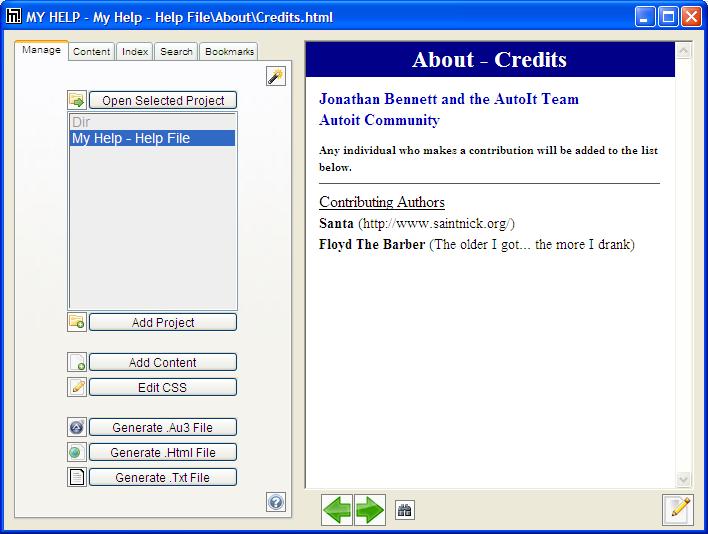 Generate Help Files For Your Programs... - AutoIt Example Scripts - AutoIt Forums