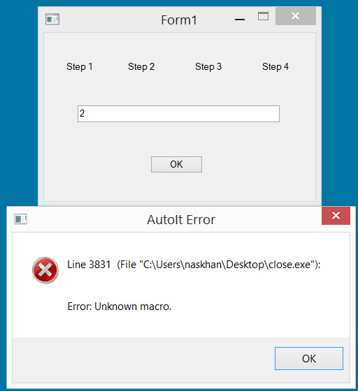 Notify if process terminated in between - AutoIt General Help and Support - AutoIt Forums