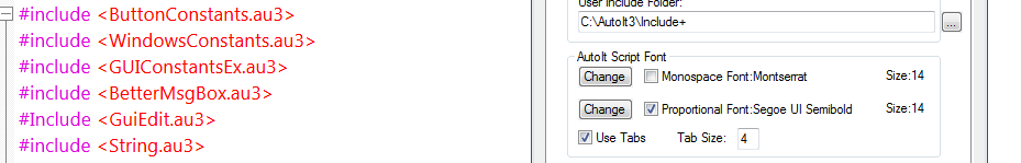 Question about SciTE font assignments - AutoIt Technical Discussion - AutoIt Forums