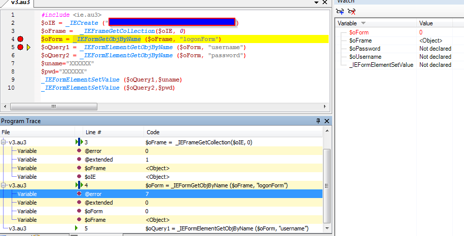 Autoit Ieau3 Not Finding Names Autoit General Help And Support Autoit Forums