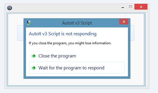 Error Suspend Process When Using GUIRegisterMsg & Loop - AutoIt General Help and Support ...