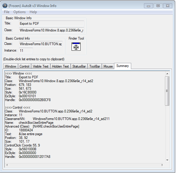 Problem With Button Click With Controlclick Autoit General Help And Support Autoit Forums