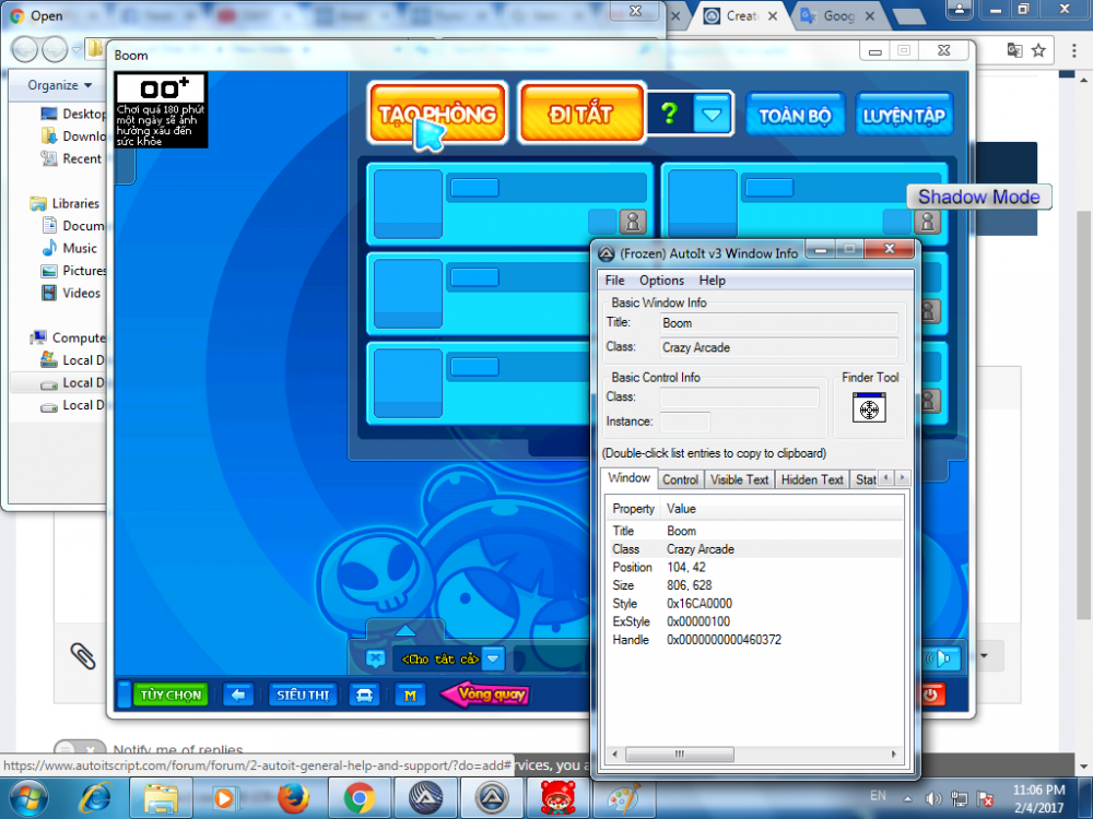 Controlclick without a ClassName - AutoIt General Help and Support - AutoIt Forums