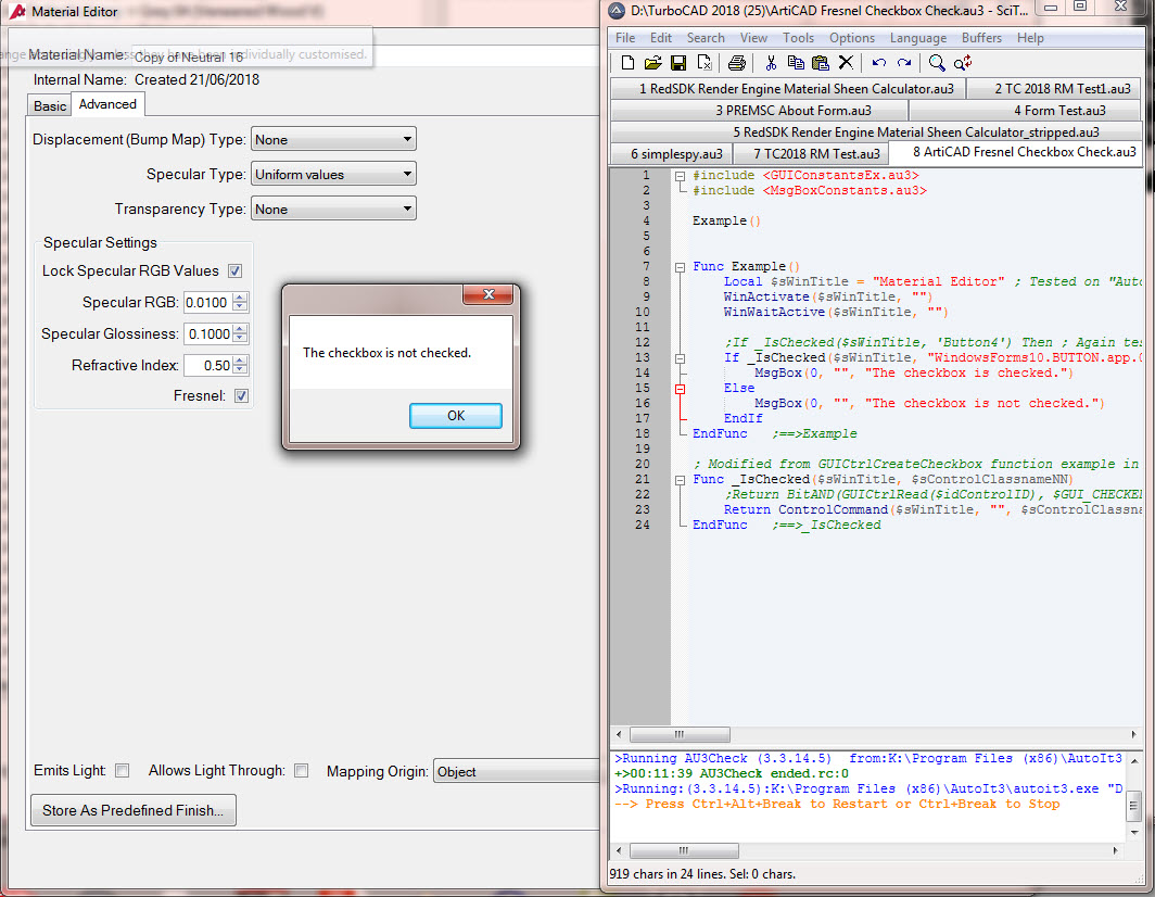 Getting state from a Check Box in another program - AutoIt General Help and Support - AutoIt Forums