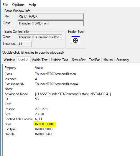 Get Info Of A Style In A External Program Autoit Gui Help And Support Autoit Forums 