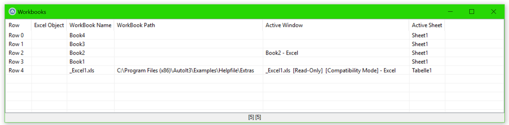Get Excel Workbook And Sheet Name Page 4 AutoIt General Help And Support AutoIt Forums