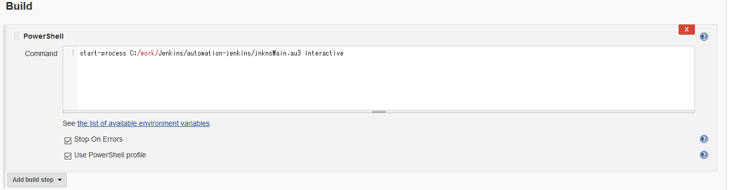 Running Autoit Script In Jenkins Autoit General Help And Support Autoit Forums