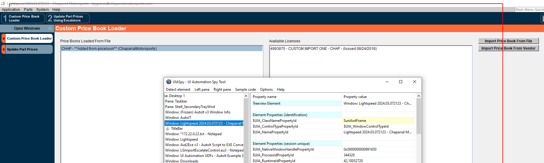 ControlClick without a control ID doesn't work like MouseClick (Lightspeed) - AutoIt General ...
