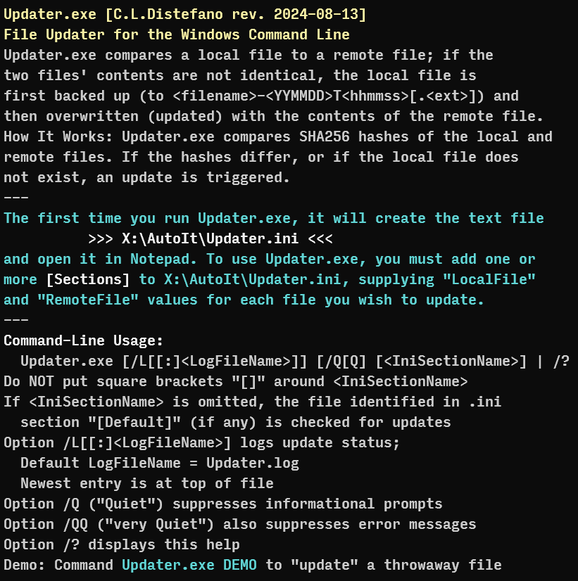 Updater For The Cli Using Cryptong Autoit Example Scripts Autoit Forums